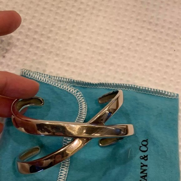 Tiffany & Co. | Jewelry | Tiffany Co Paloma Picasso X Cuff Bracelet ...